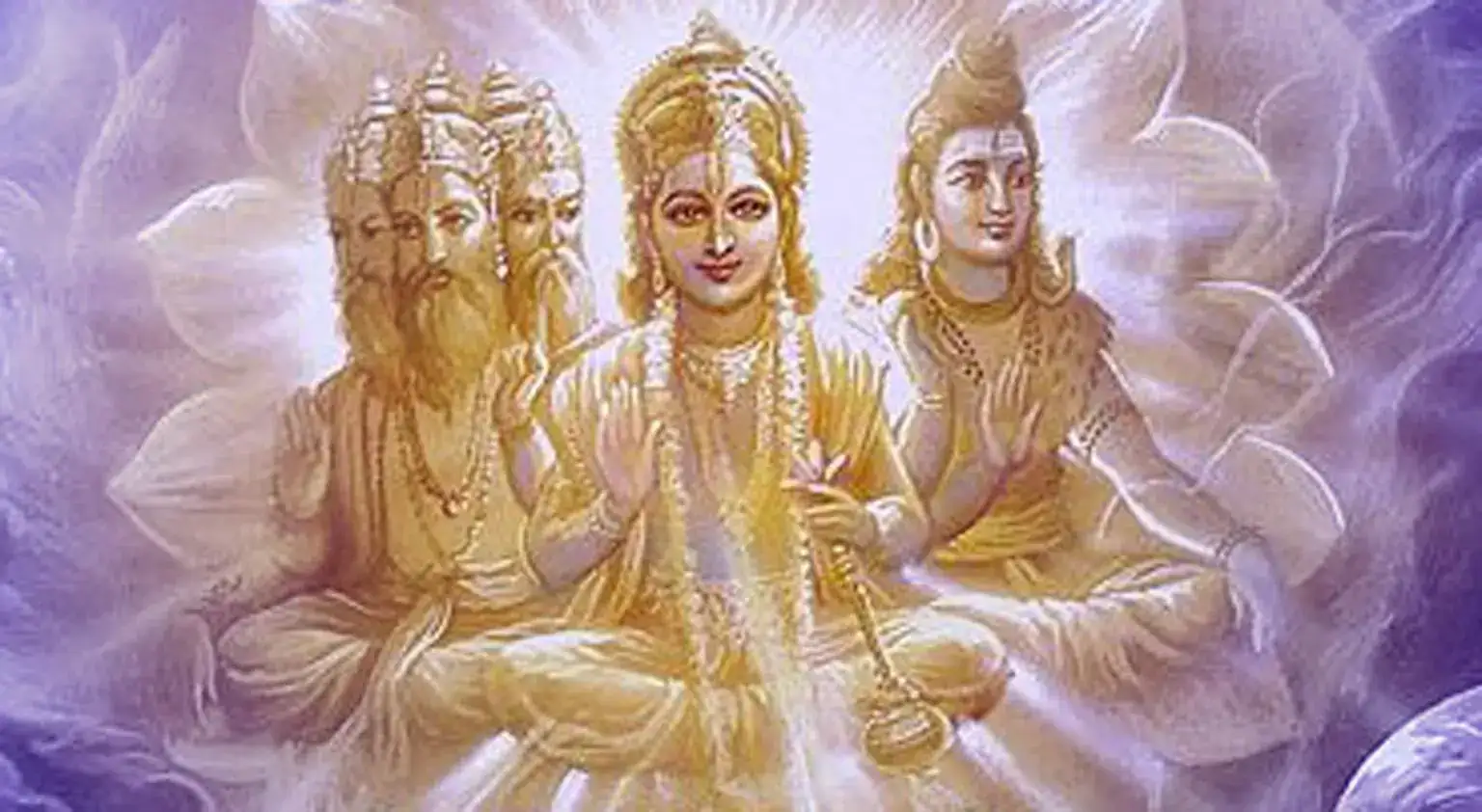 Brahma, Vishnu, Mahesh - The Hindu Trinity - Hinduism Facts