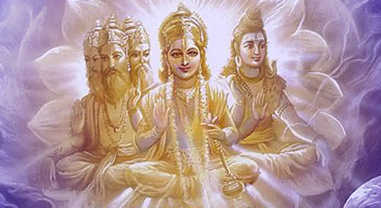 Brahma, Vishnu, Mahesh - The Hindu Trinity - Hinduism Facts